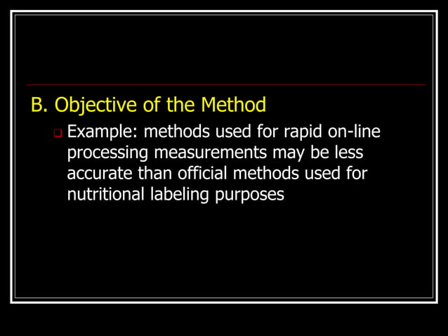 INTRODUCTION+TO+FOOD+ANALYSIS.ppt | Food Industry | Industries