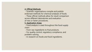 INTRODUCTION TO FOOD ANALYSIS .pptx