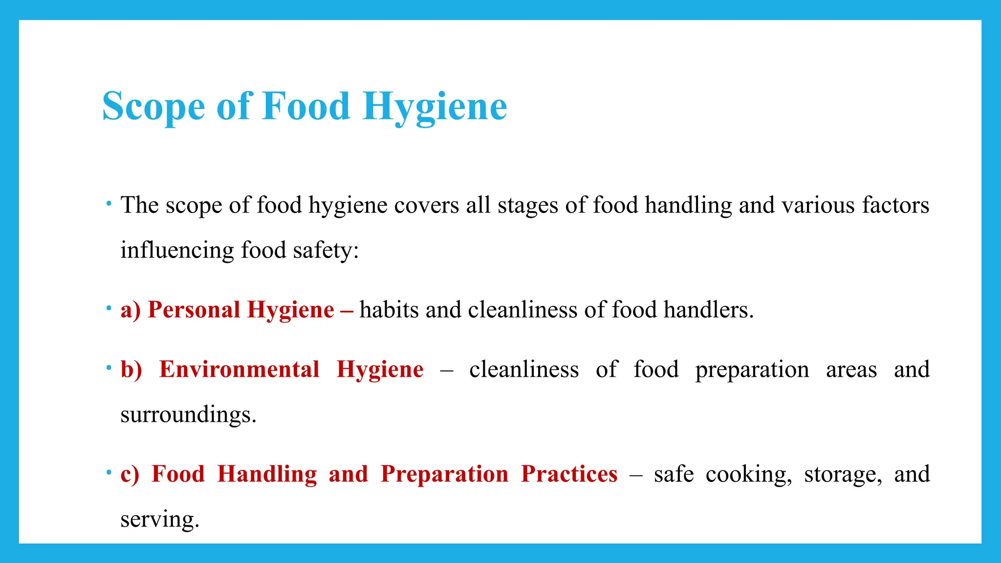 Introduction to Food hygiene in PH I.pptx