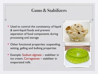 Introduction to Food Ingredients | PDF