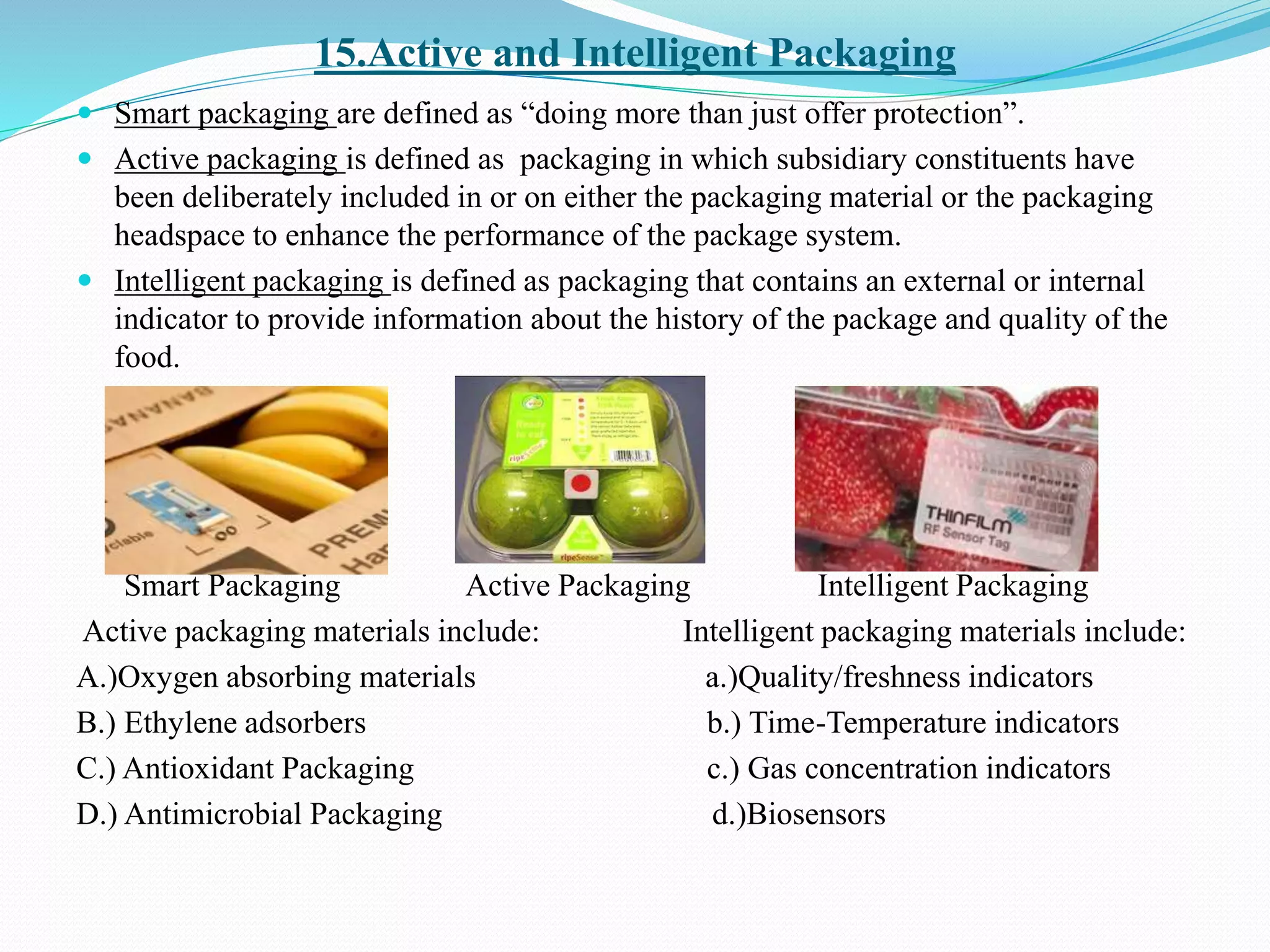 Introduction to food packaging sir ppt) | PPTX