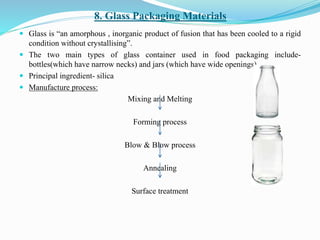 Introduction to food packaging sir ppt) | PPTX