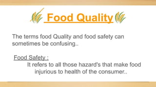 INTRODUCTION TO FOOD QUALITY - PART 1.pptx