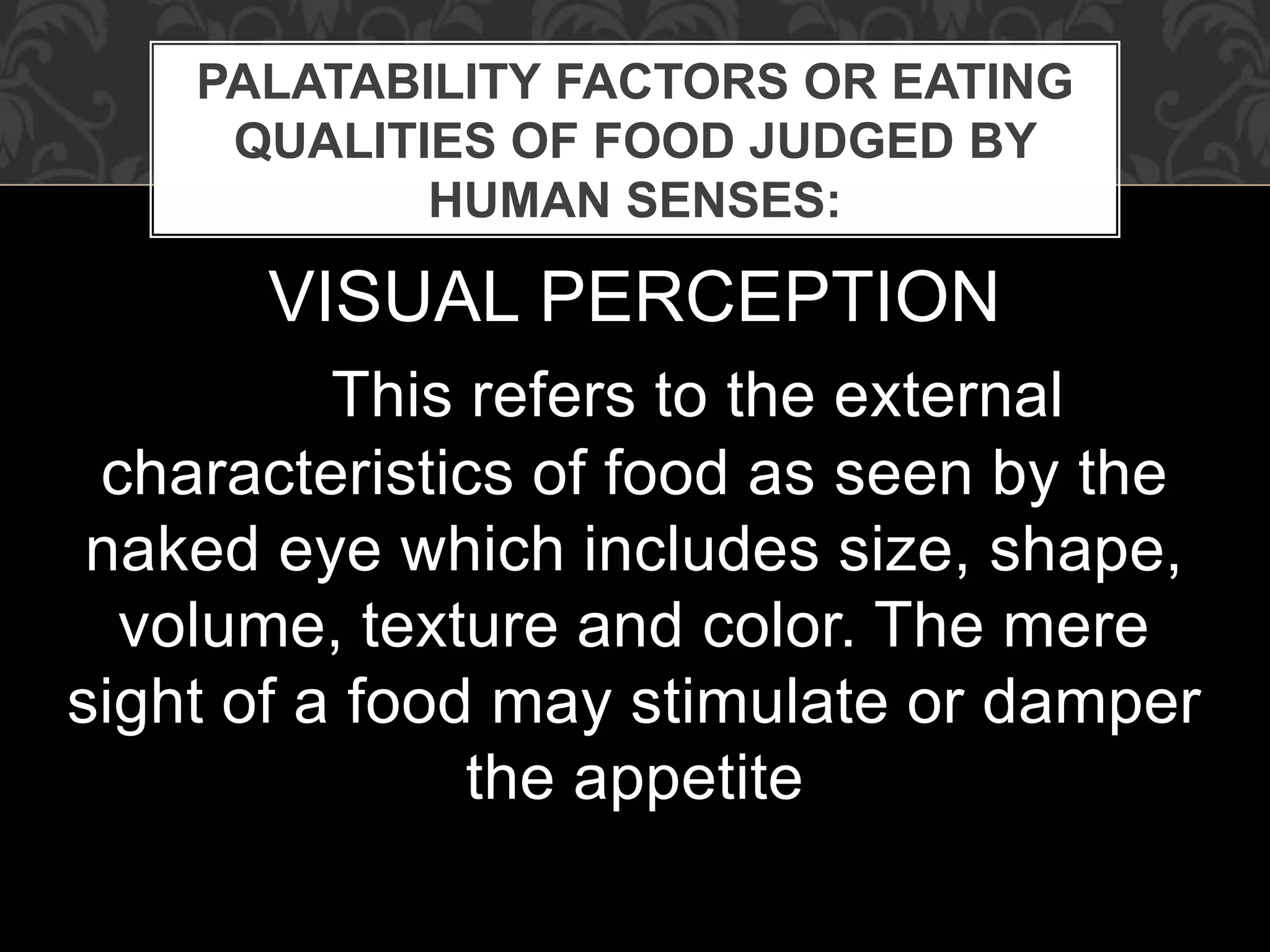 Introduction to food science | PPTX
