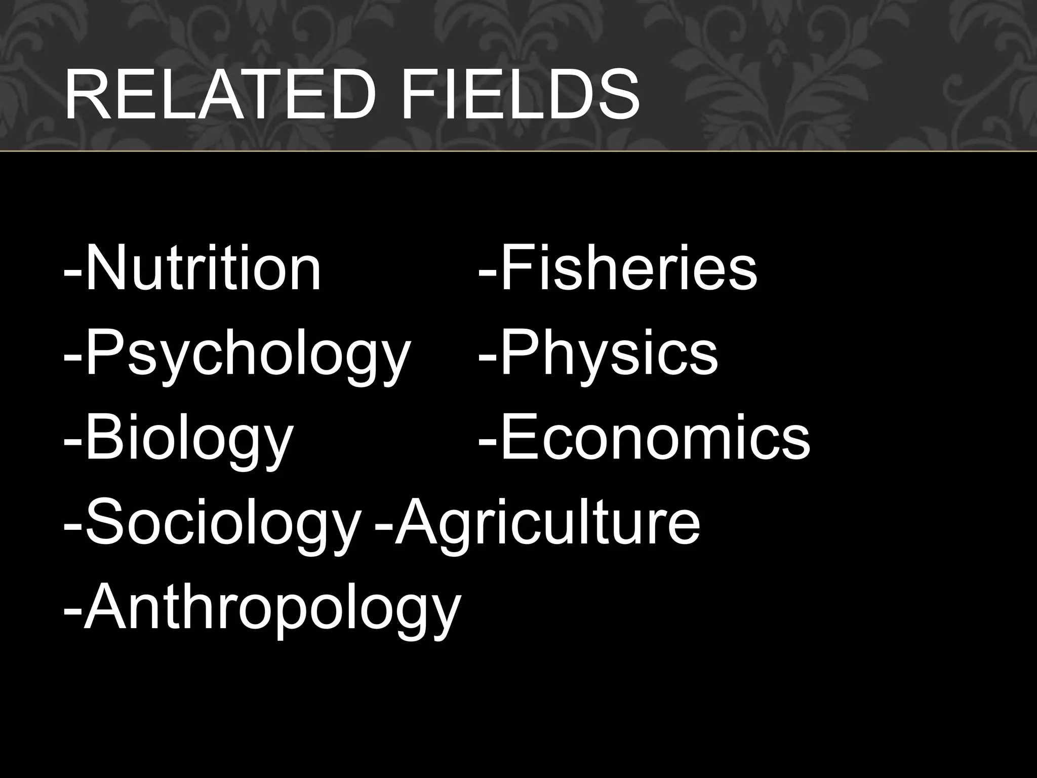 Introduction to food science | PPTX