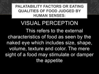 Introduction to food science | PPTX