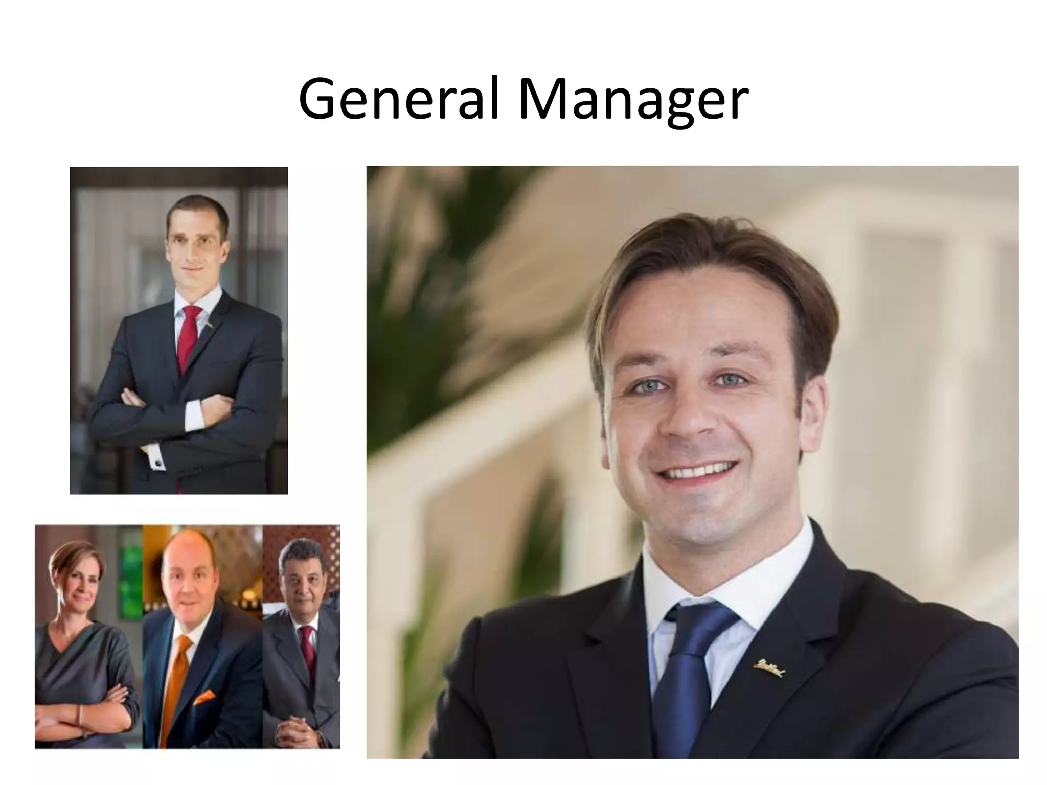 Introduction to front office organization, hierarchy, duties and ...