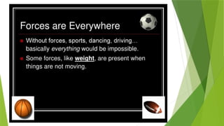 An Presentation for kids on Topic Introduction to Force | PPTX