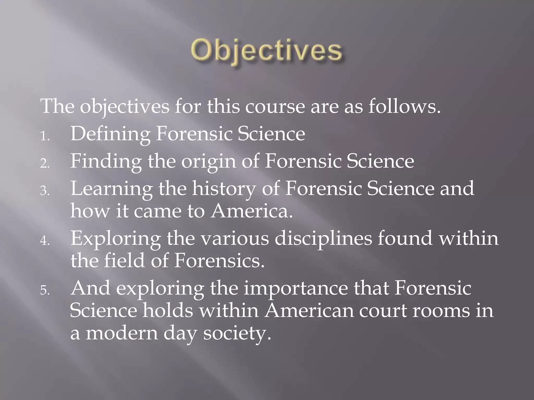 Introduction to forensics | PPT