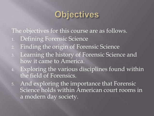 Introduction to forensics | PPT