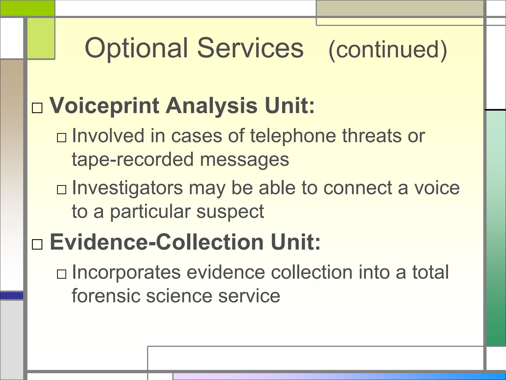 Introduction to Forensic science, principle, | PPT
