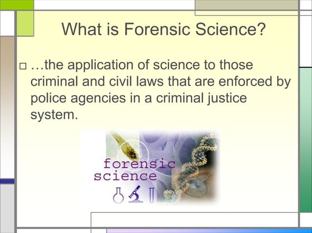 Introduction to Forensic science, principle, | PPT