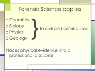 Introduction to Forensics intro forensic.ppt