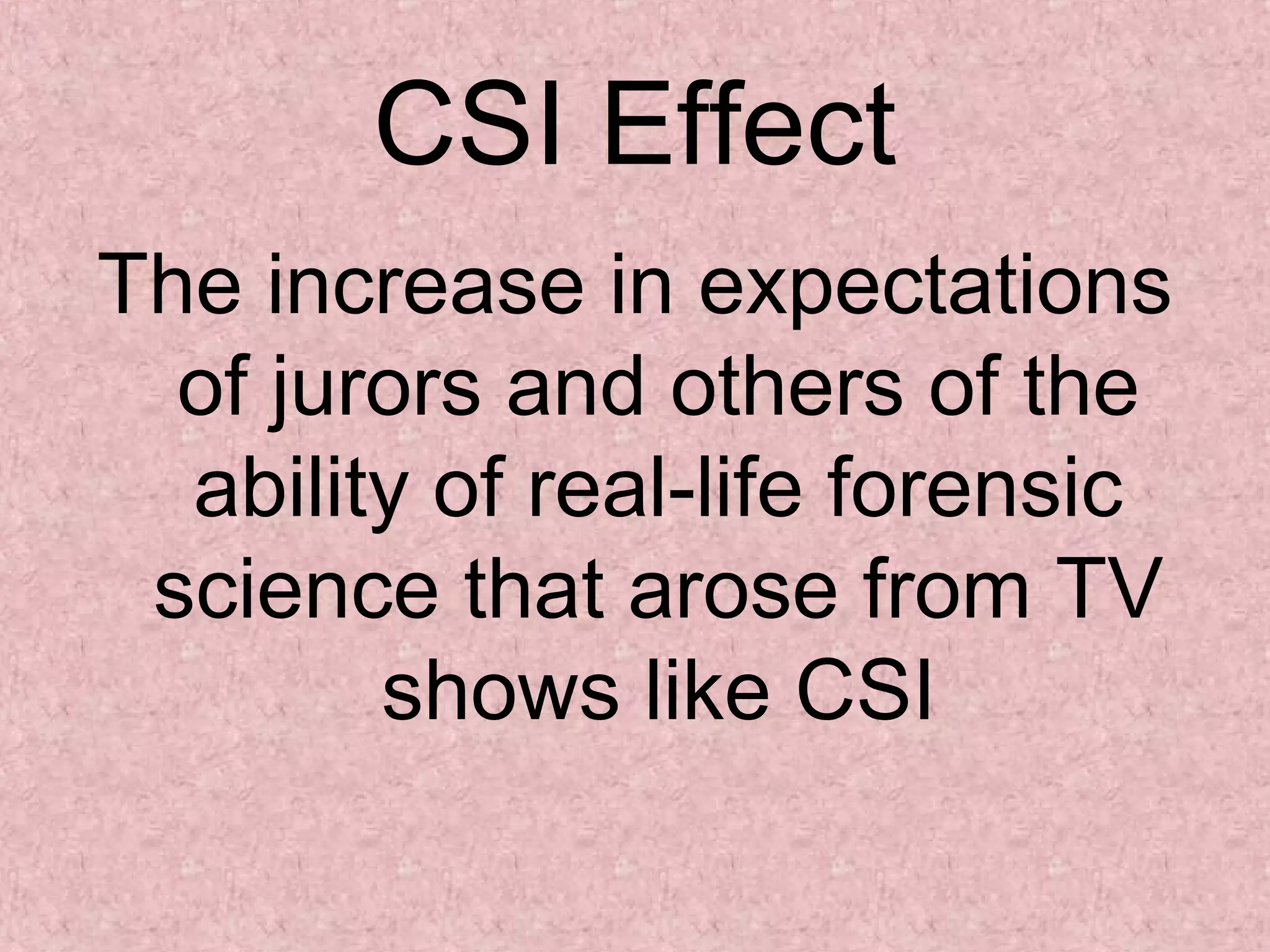 Introduction to forensic science | PPT