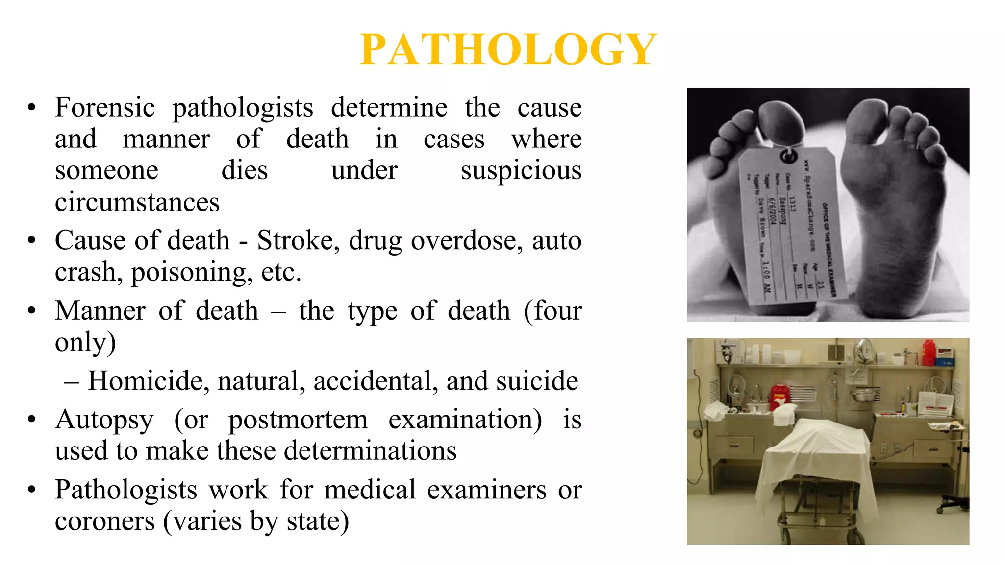 Introduction to Forensic science | PDF