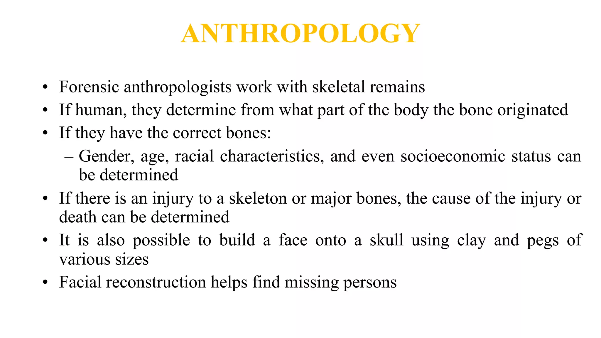 Introduction to Forensic science | PDF