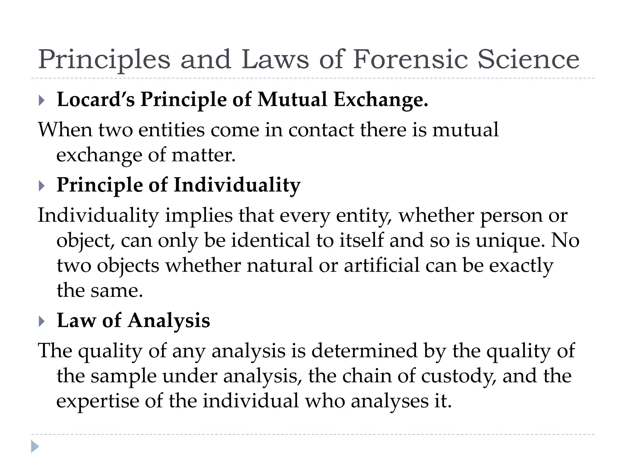 Introduction to forensic science | PPTX