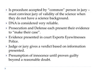 Introduction to forensic science | PPTX