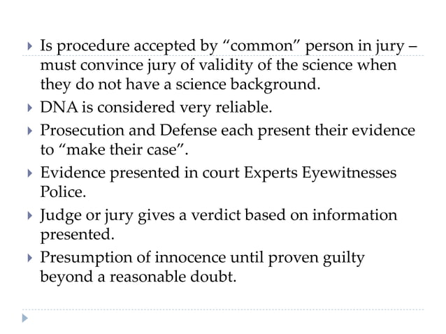 Introduction to forensic science | PPTX | Law