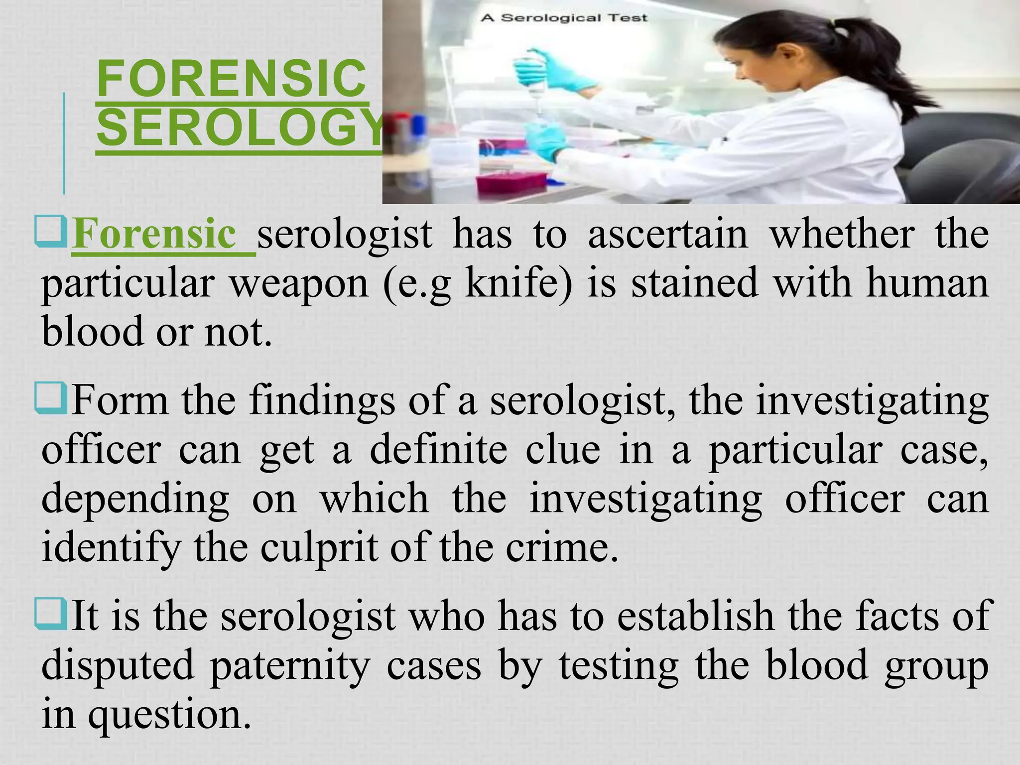 INTRODUCTION TO THE FORENSIC SCIENCE.ppt | Debated Sensitive Social ...