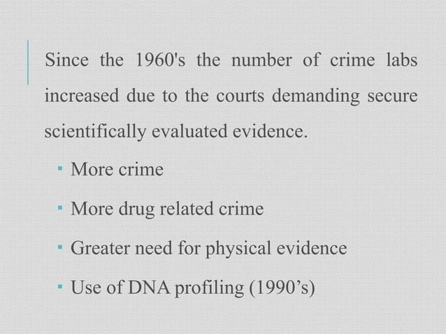 INTRODUCTION TO THE FORENSIC SCIENCE.ppt | Debated Sensitive Social ...