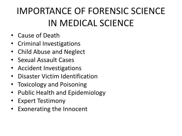 Introduction to Forensic Science.ppt. forensic nursing | PPTX