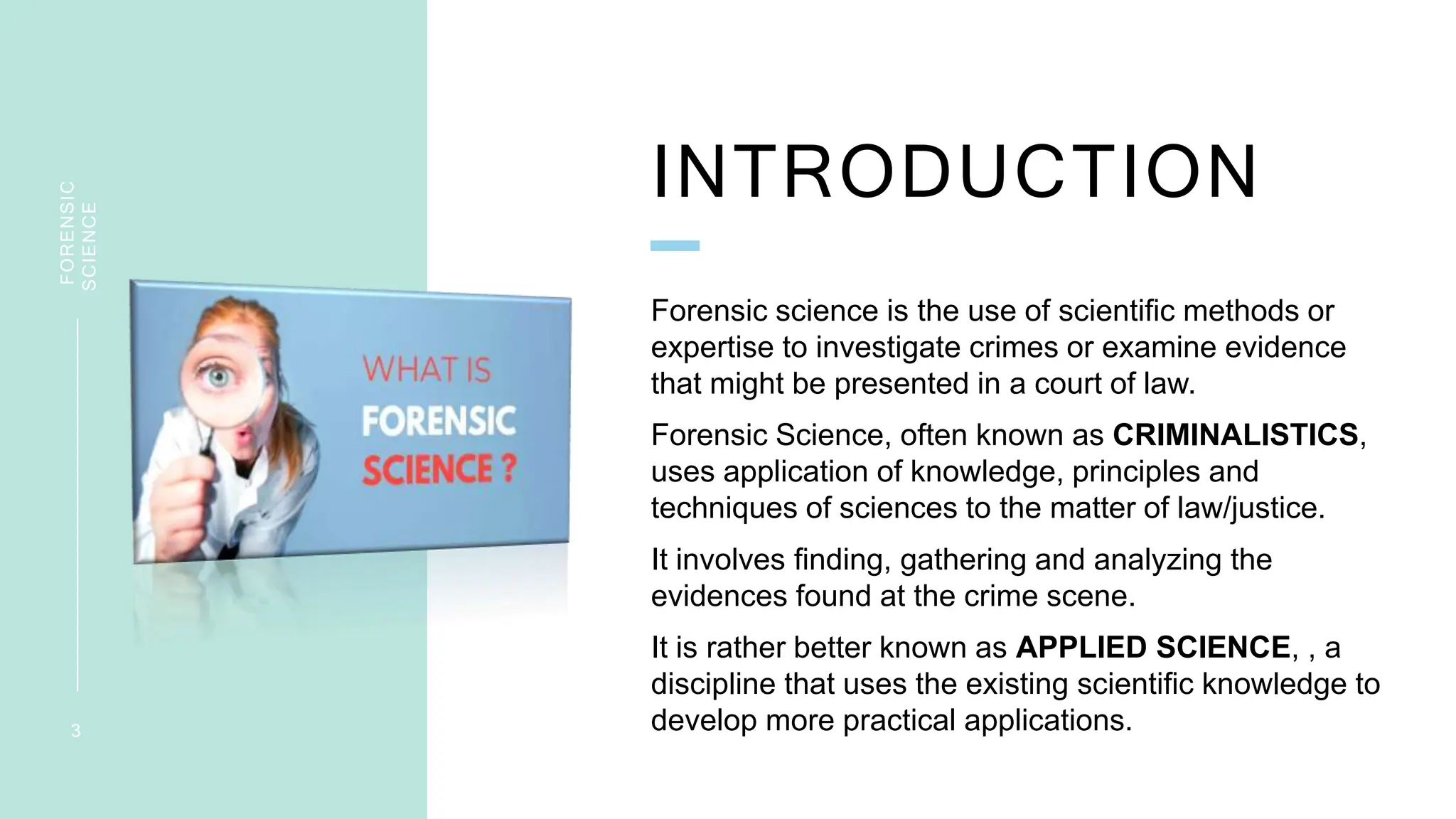 TOPIC: INTRODUCTION TO FORENSIC SCIENCE.pptx | Free Download TOPIC: INTRODUCTION TO FORENSIC SCIENCE.pptx | Free Download