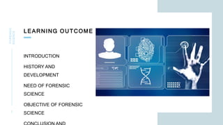TOPIC: INTRODUCTION TO FORENSIC SCIENCE.pptx | Free Download