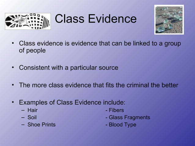 Introduction to Forensic Science Evidence.ppt | Free Download