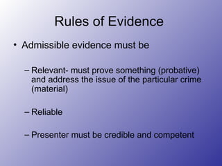 Introduction to Forensic Science Evidence.ppt
