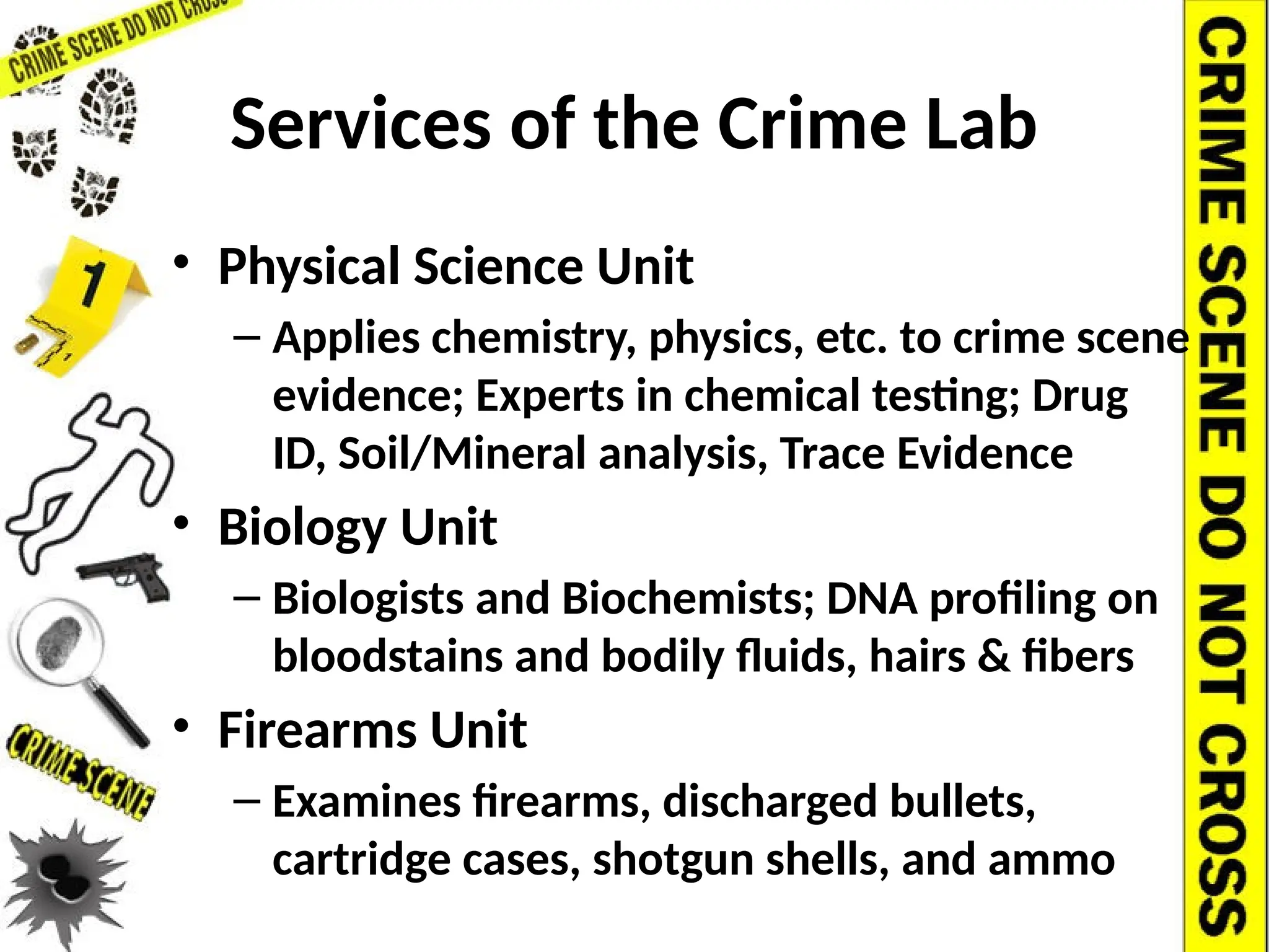 Introduction to Forensic Science (Module 1) | PPT