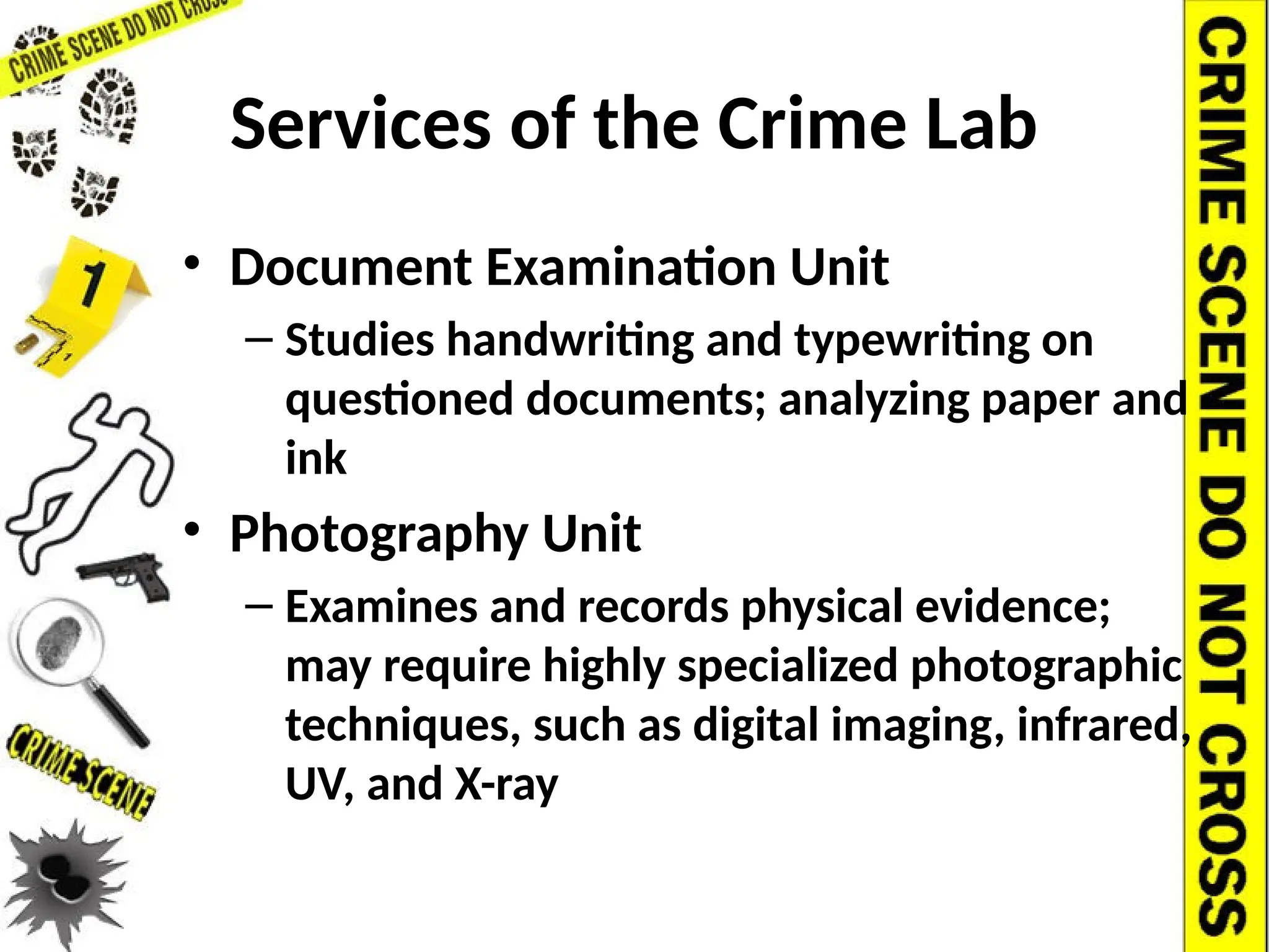 Introduction to Forensic Science (Module 1) | PPT