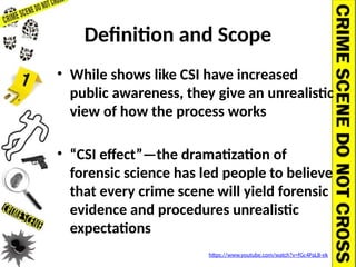 Introduction to Forensic Science (Module 1) | PPT
