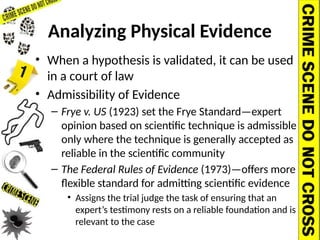 Introduction to Forensic Science (Module 1) | PPT