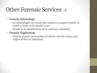introduction to forensic science.pptxahsbhdb | PPT