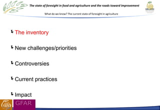 Introduction to foresight | PPT