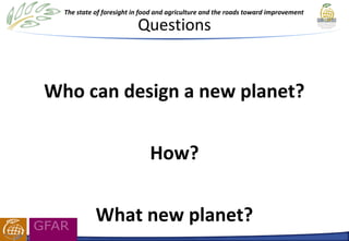 Introduction to foresight | PPT