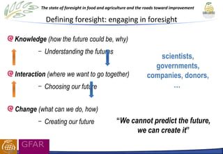 Introduction to foresight | PPT