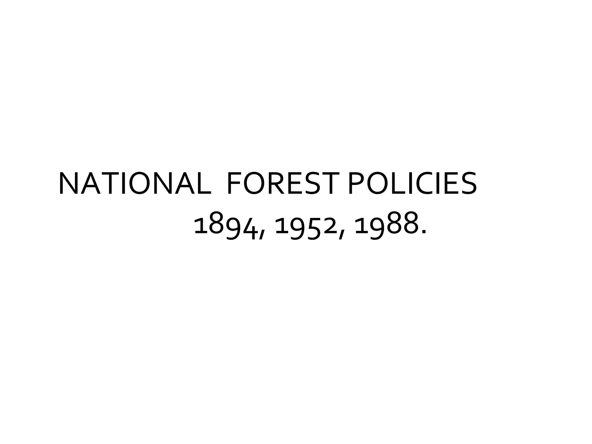 Introduction to forestry | PPT