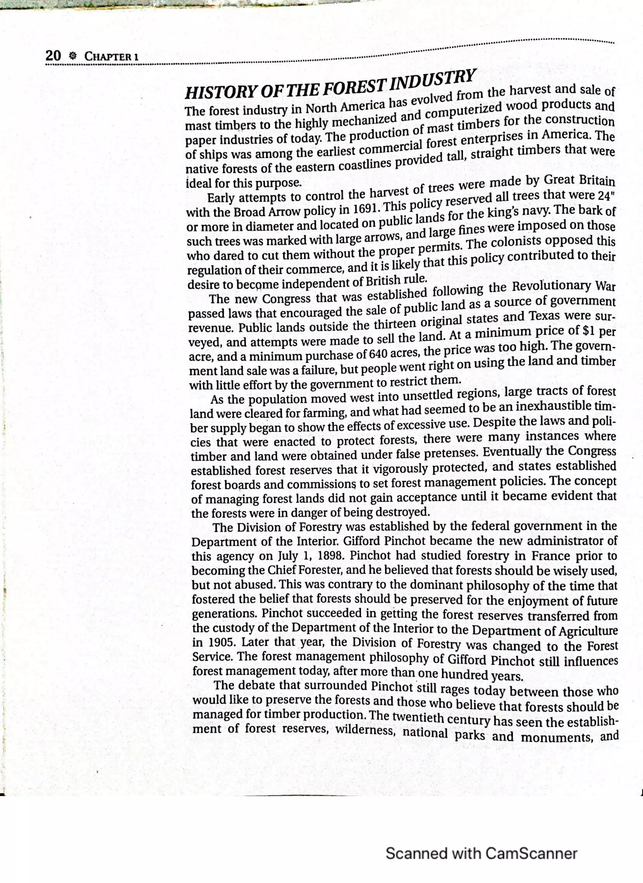 Introduction to Forestry | PDF