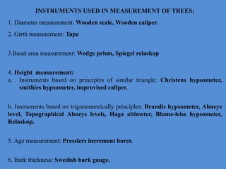 Introduction to forestry some terminology | PPTX