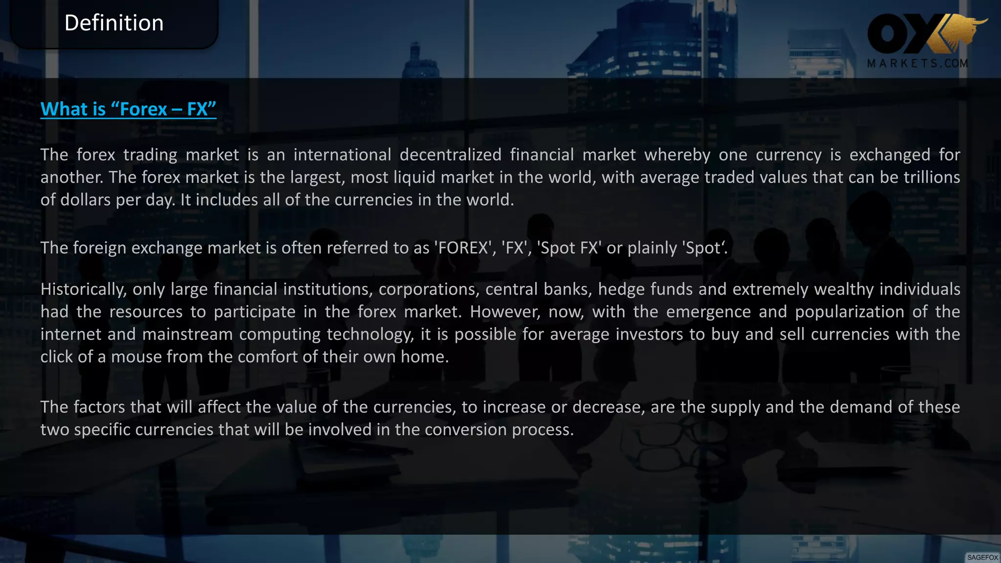 Introduction to forex | PDF