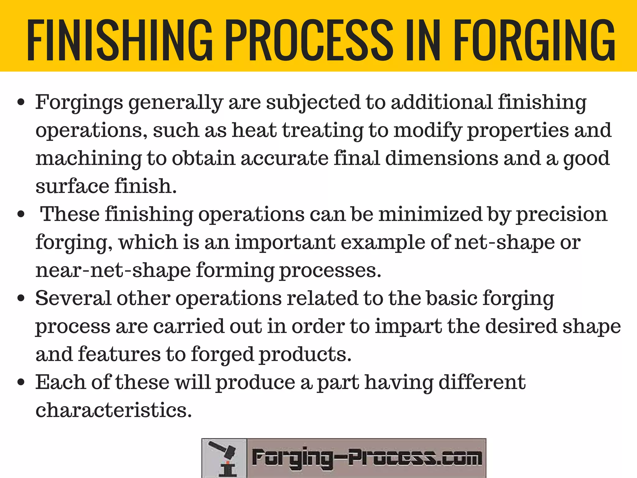 Introduction to forging process | PDF