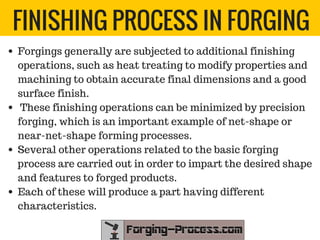 Introduction to forging process | PDF