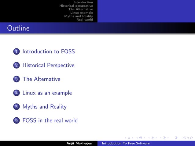 Introduction To FOSS | PPT