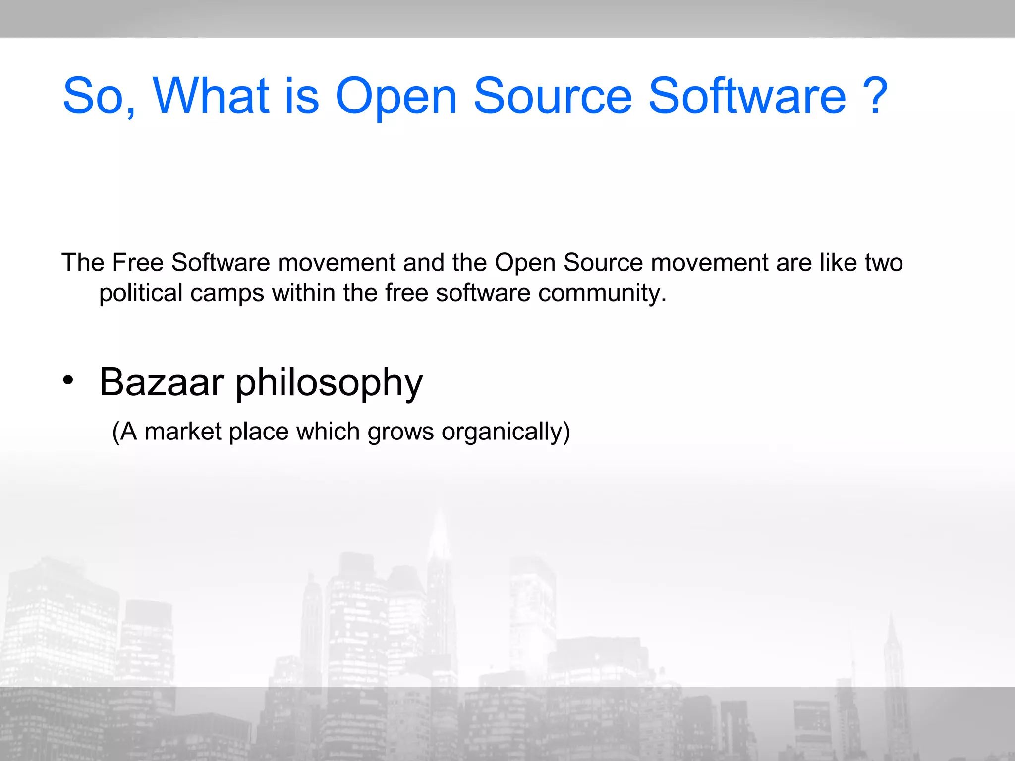 Introduction to foss | PPT