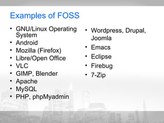 Introduction to foss | PPT