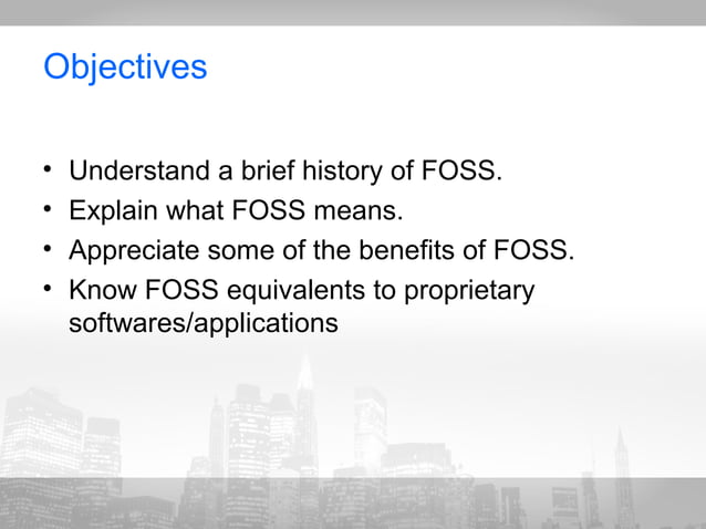 Introduction To Foss Ppt Shareware And Freeware Computer Software And Applications