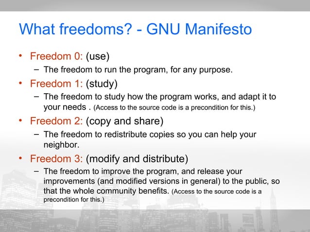 Introduction To Foss Ppt Shareware And Freeware Computer Software And Applications