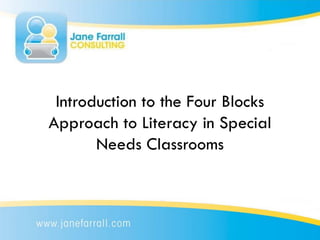 Introduction to the Four Blocks | PDF